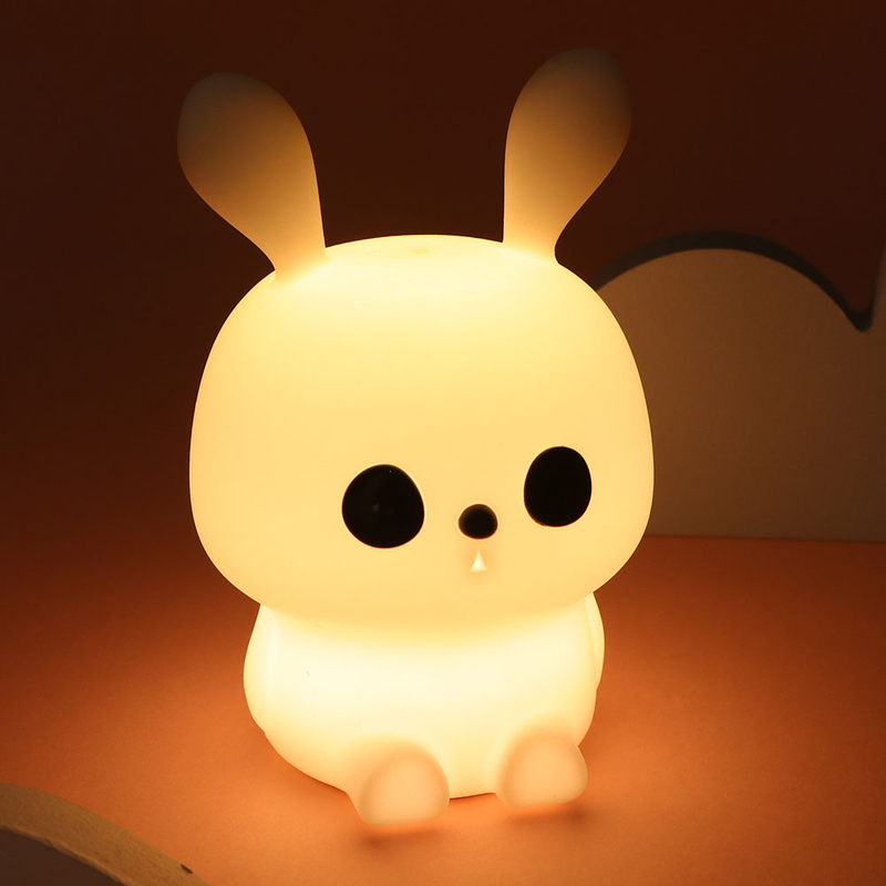 Wholesale Lovely Rabbit Night Light, Rabbit Silicone Lamp