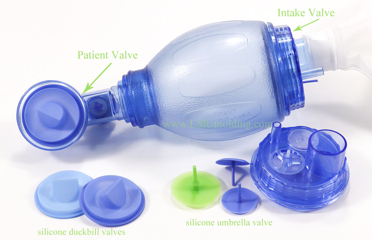 Silicone Resuscitator - LSR Manual Resuscitator