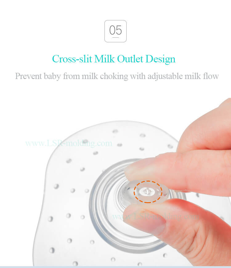 LSR Liquid Silicone Nipple Shield | Silicone Breastfeeding Shield